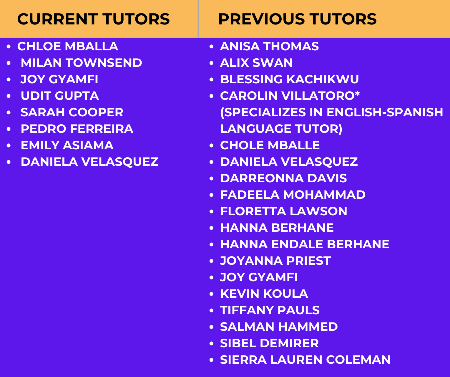 VIRTUAL TUTORS – Gapbuster